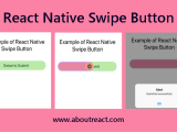 Make Swipe Button In React Native For Android And Ios