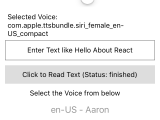 Text To Speech Conversion With Natural Voices In React Native