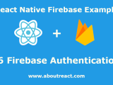 Email Authentication Using Firebase Authentication In React Native App