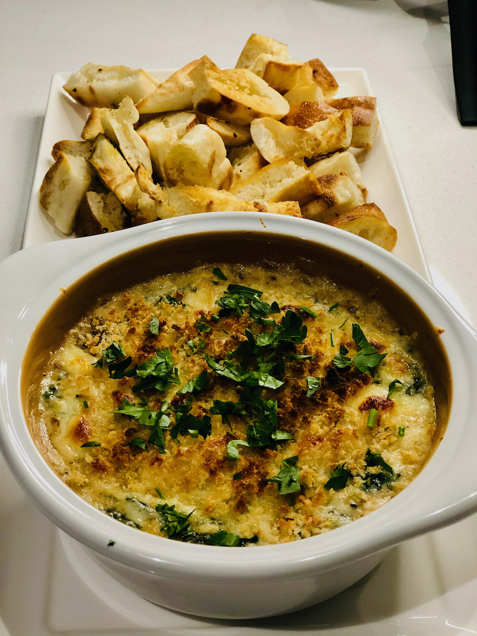 Fancy Spinach Dip - AbracaShaba