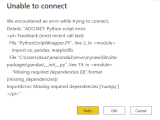Avoid Python Errors In Power Bi Absentdata