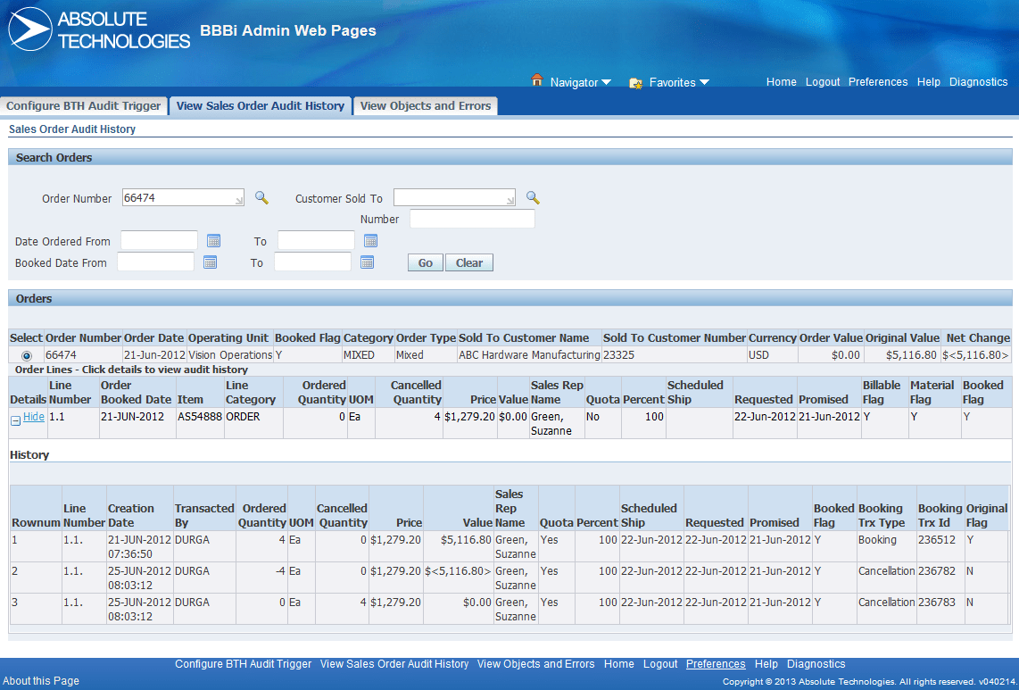 Absolute Technologies | GRC for EBS – Auditing, Certification, SOD Compliance, Responsibility ...