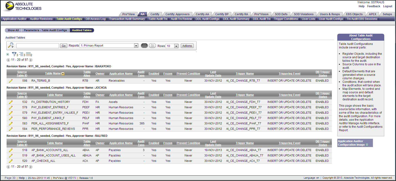 ProView for Application Auditor | Absolute Technologies