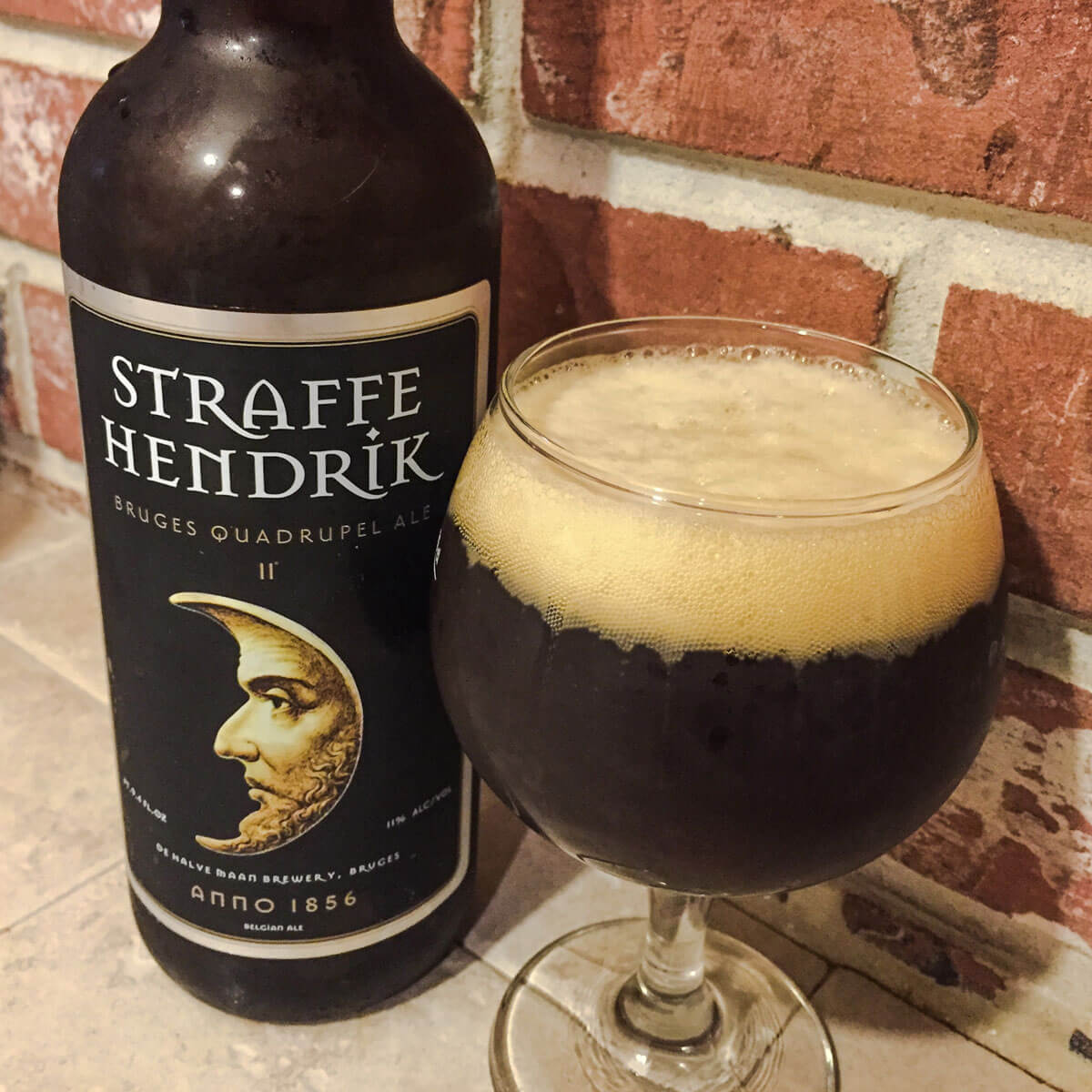 Straffe Hendrik Quadrupel - Brouwerij De Halve Maan - Absolute Beer