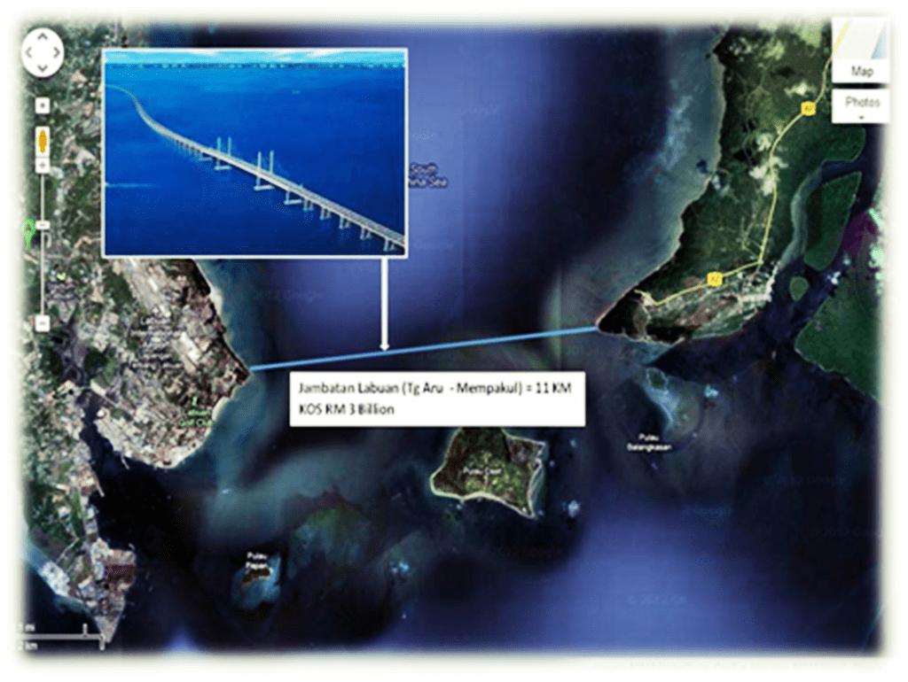 Jambatan Labuan Menumbok Kerja Akan Dimulakan Pada Bulan Julai 2022 Menteri