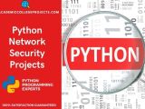 Python Network Security Projects Top 10 Novel Research Ideas