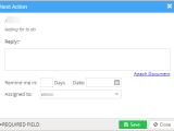 Workqueue Nextaction Practicesuite Help