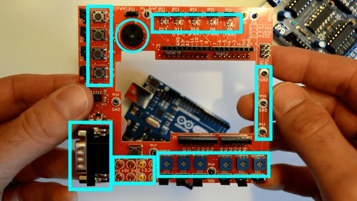 Throw out your breadboard! Dr. Duino: An Arduino Shield for debugging and developing Arduino ...
