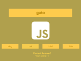 Javascript Mini Projects Language Learning Game Zenva Academy