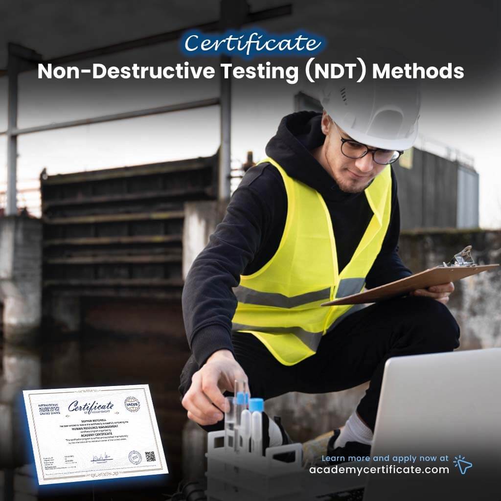 Non Destructive Testing Ndt Methods Certificate Academy Certificate