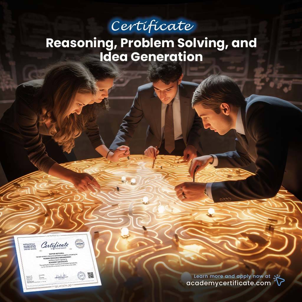 Reasoning Problem Solving And Idea Generation Certificate Academy
