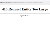 How To Solve The Problem 413 Request Entity Too Large Acebizdev