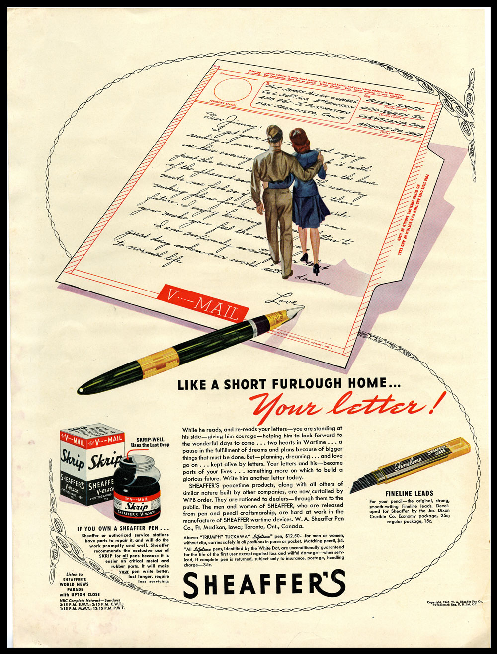 Victory Mail of the Second World War | A Continuous Lean.