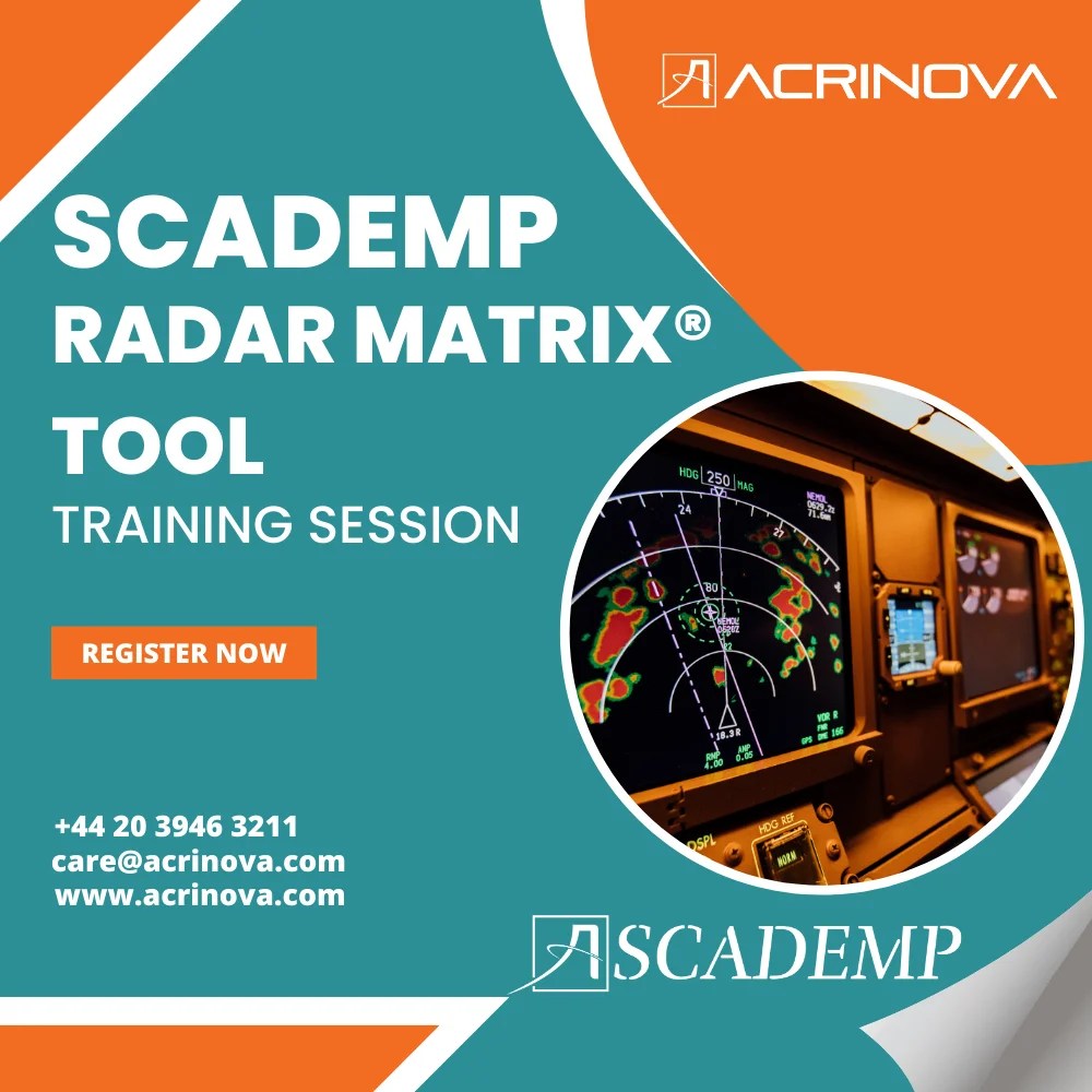 SCADEMP RADAR Matrix® Tool Traning Session ACRINOVA LTD