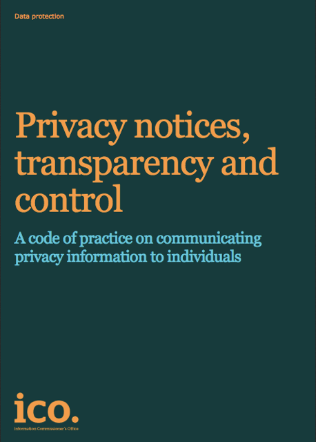 The Revised ICO Privacy Notices Code And GDPR Your Front Page For the-revised-ico-privacy-notices-code-and-gdpr-your-front-page-for