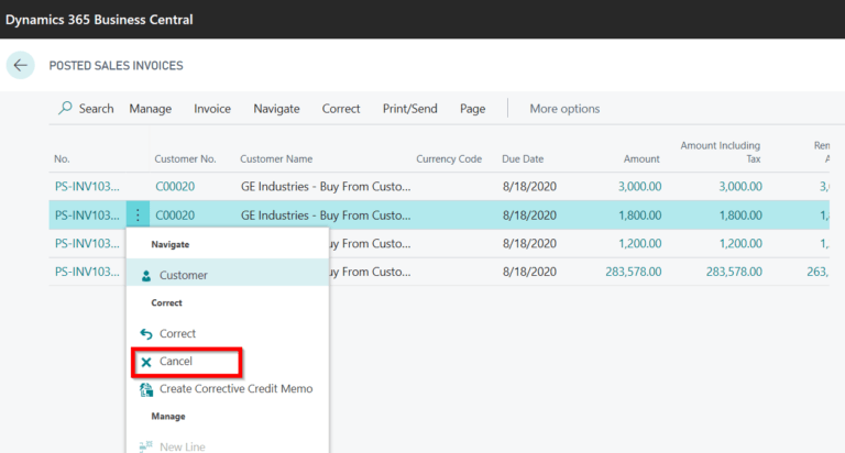 Learn How To Save Time By Using The "Cancel" Option to Reverse A Posted ...