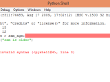 Why Is My Code Invalid Syntax Adcod