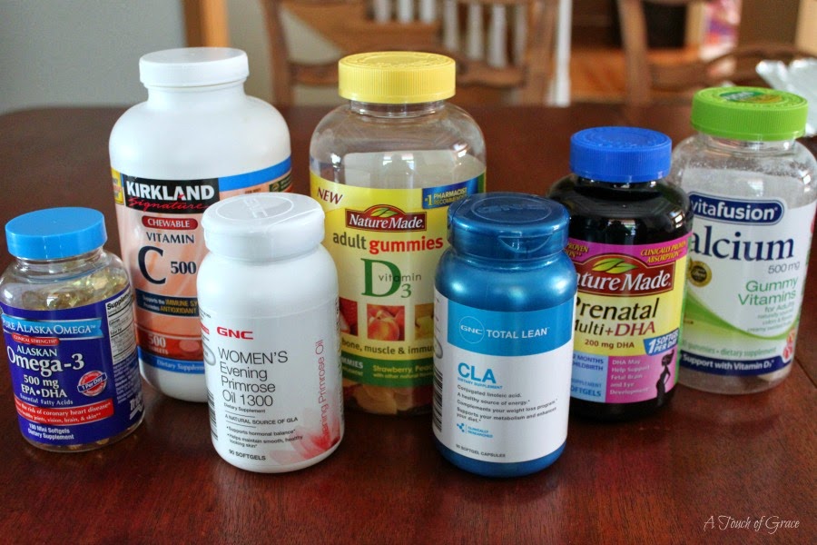 Vitamins & Supplements - A Touch of Grace