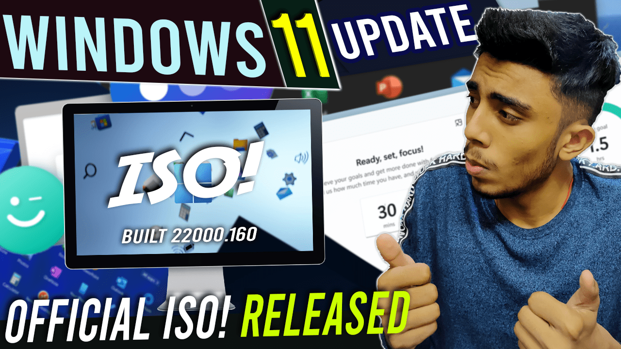 Windows 11 New Update Built 22000.160 ISO File Released Download Now ...