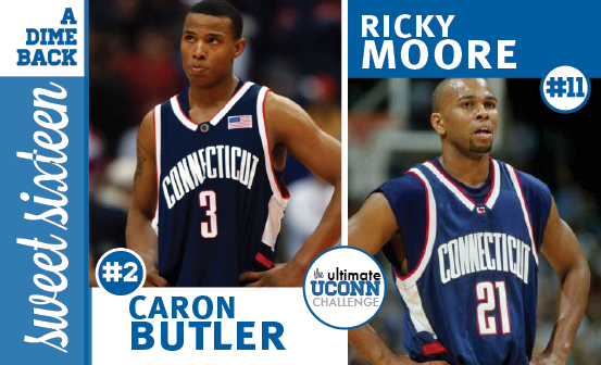 Sweet Sixteen: #2 Caron Butler vs. #11 Ricky Moore - A Dime Back