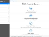 Mobile Angular Ui
