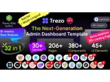 Trezo Tailwind Material Bootstrap React Angular Vue Laravel