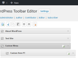 Admin Menu Editor Pro