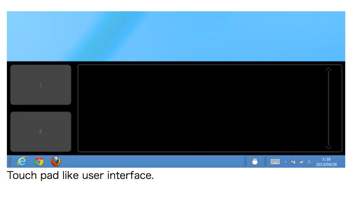 Virtual Mouse Pointer for Windows Tablet - Adrian Video Image