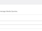 Media Queries Management Advanced Columns