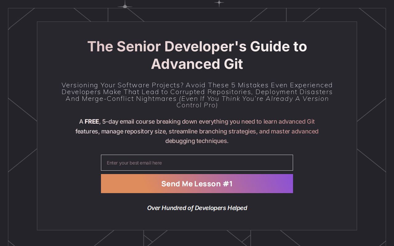 The Senior Developer S Guide To Advanced Git