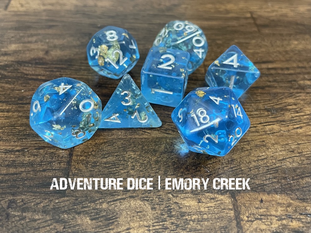 Emory Creek dice set – Adventure Dice