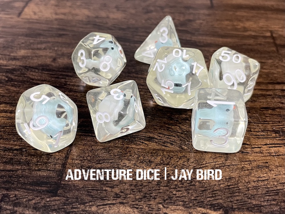 Jay Bird dice set – Adventure Dice