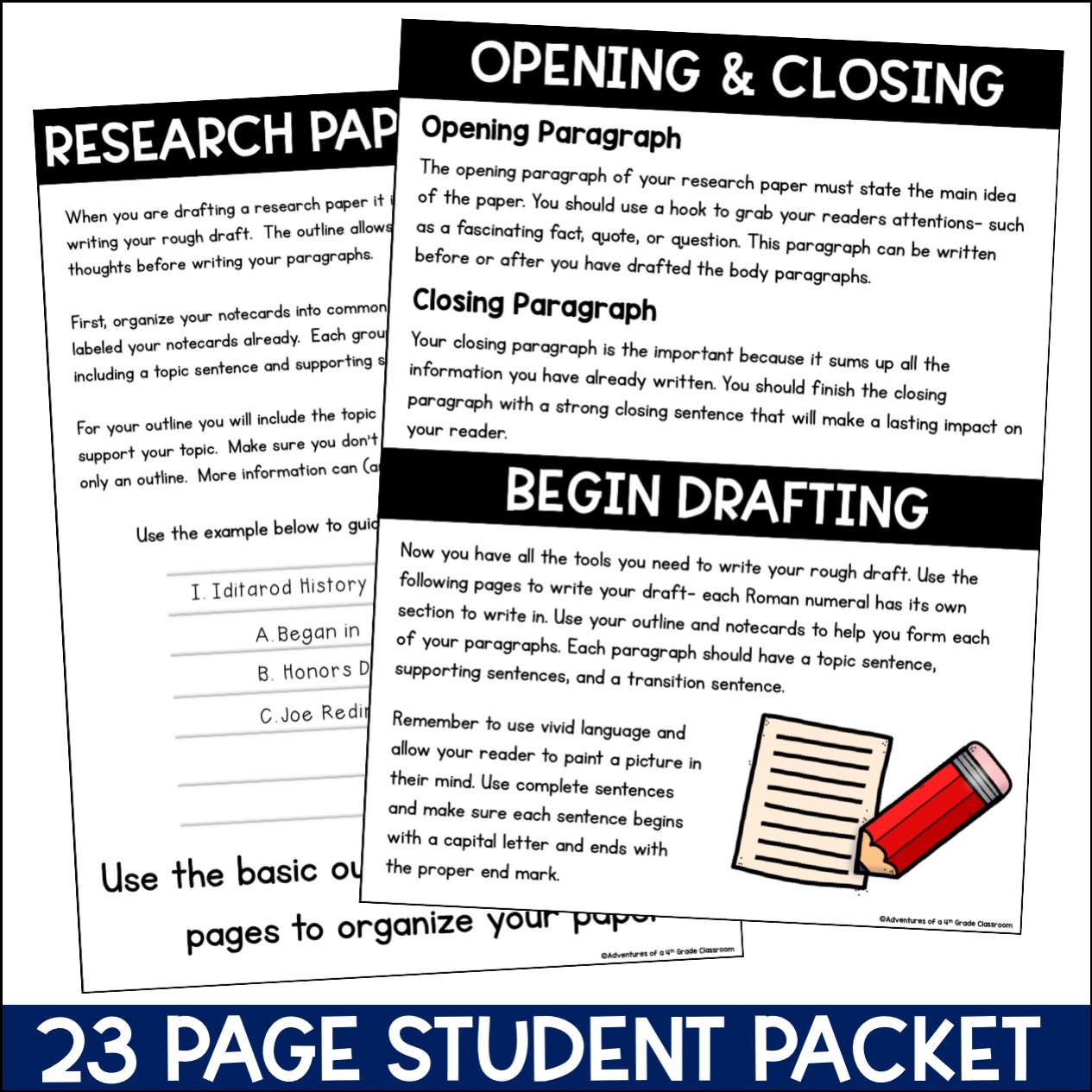 Catholic Saint Research Paper – Adventures of a 4th Grade Classroom