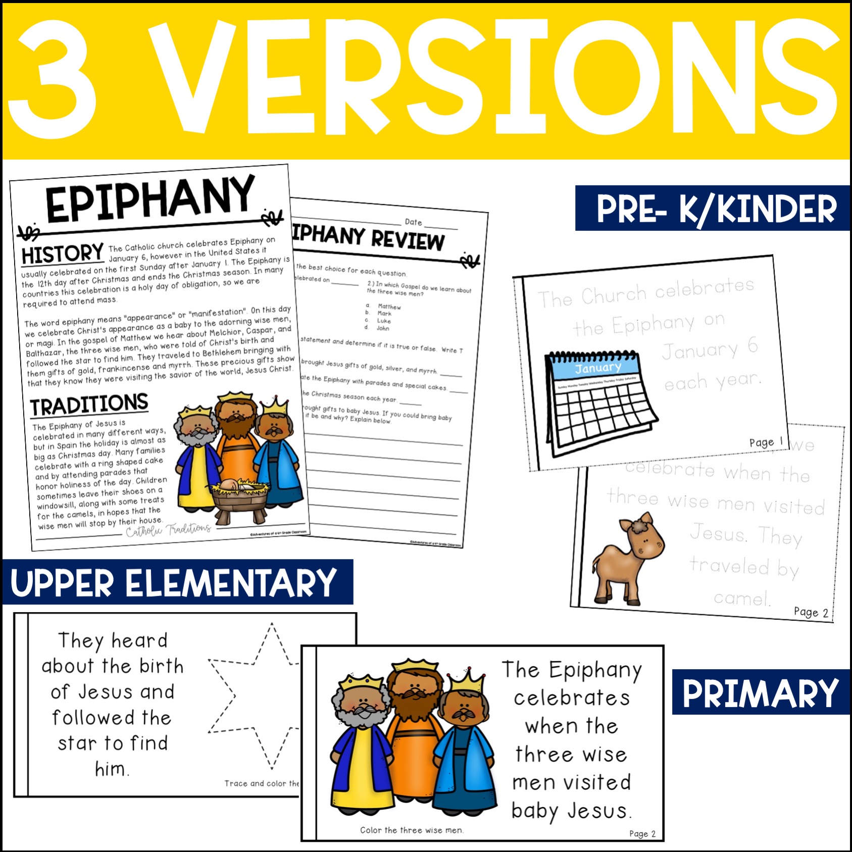 Epiphany | Catholic – Adventures of a 4th Grade Classroom