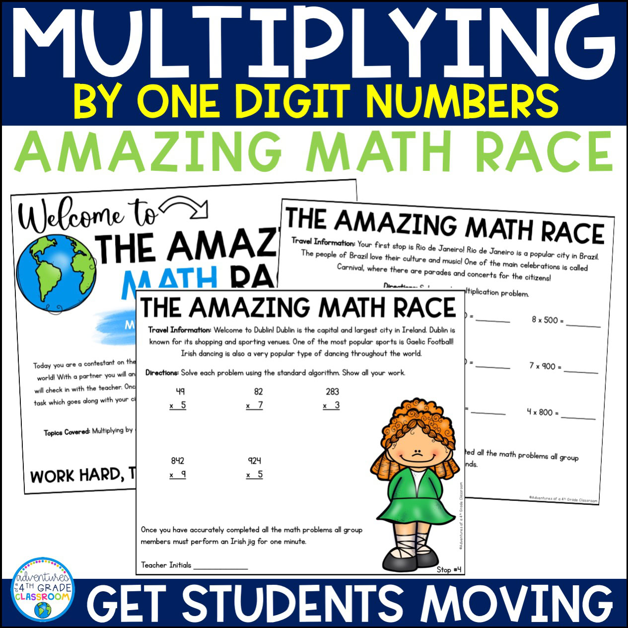 Multiplying by 1-Digit Numbers Review – Adventures of a 4th Grade Classroom