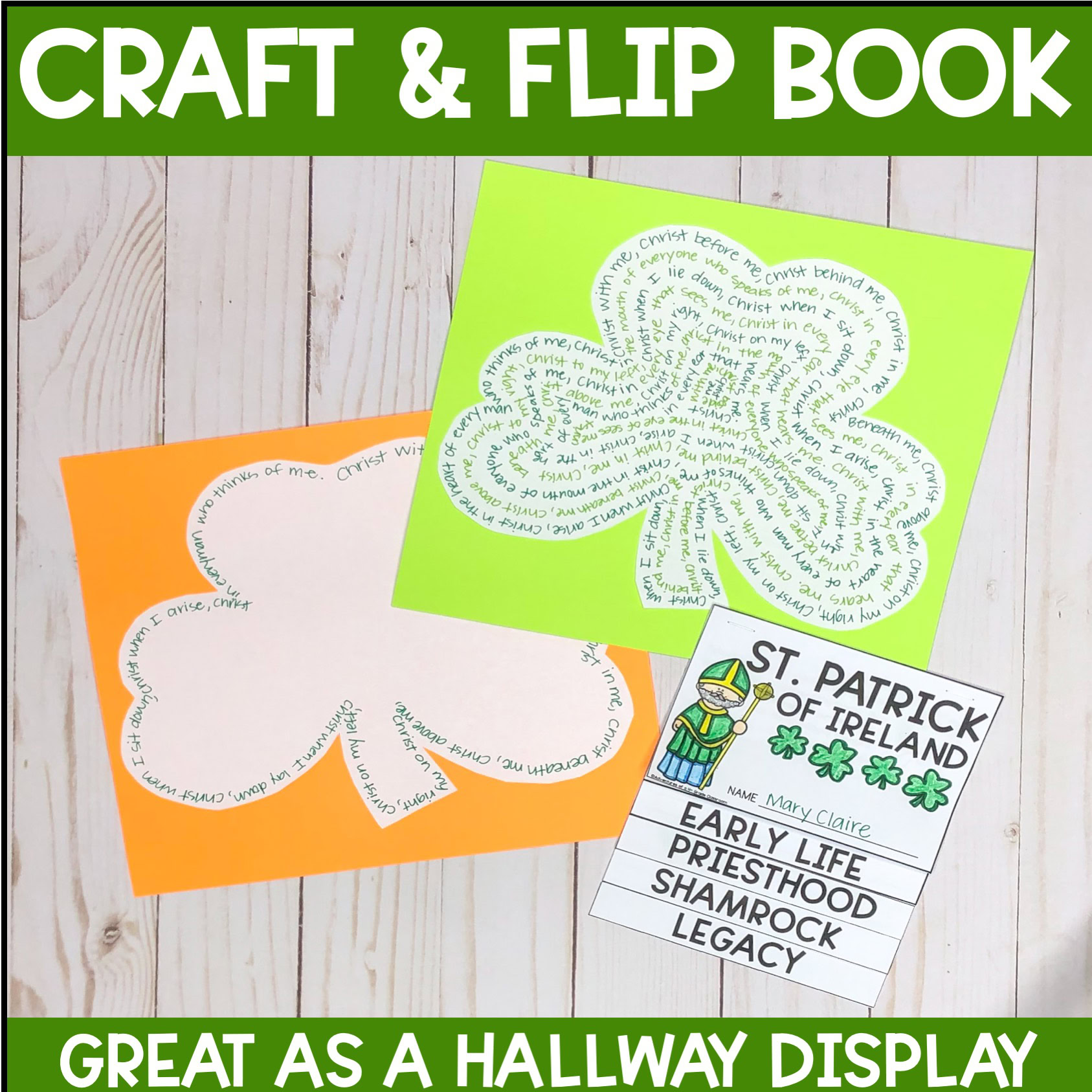 St. Patrick Biography & Activities – Adventures of a 4th Grade Classroom