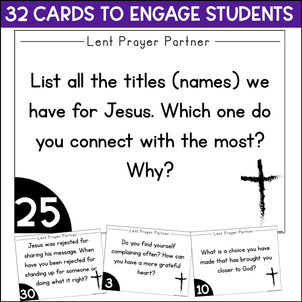Lent Prayer Partners – Adventures of a 4th Grade Classroom