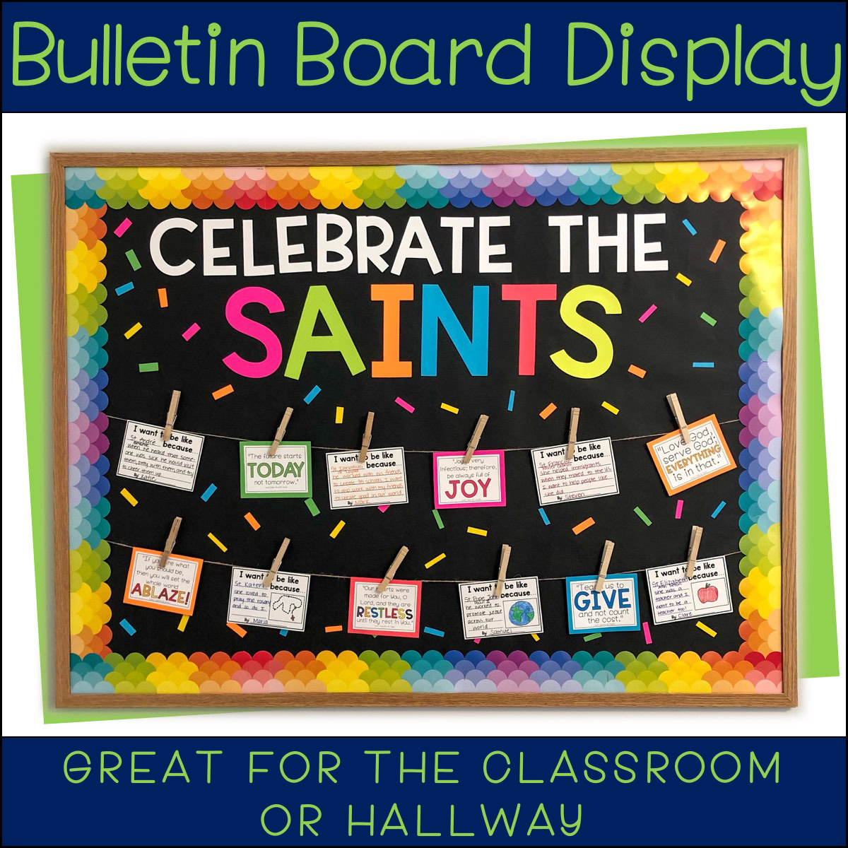 All Saints’ Day Bundle- Saint Biographies & Bulletin Board – Adventures ...