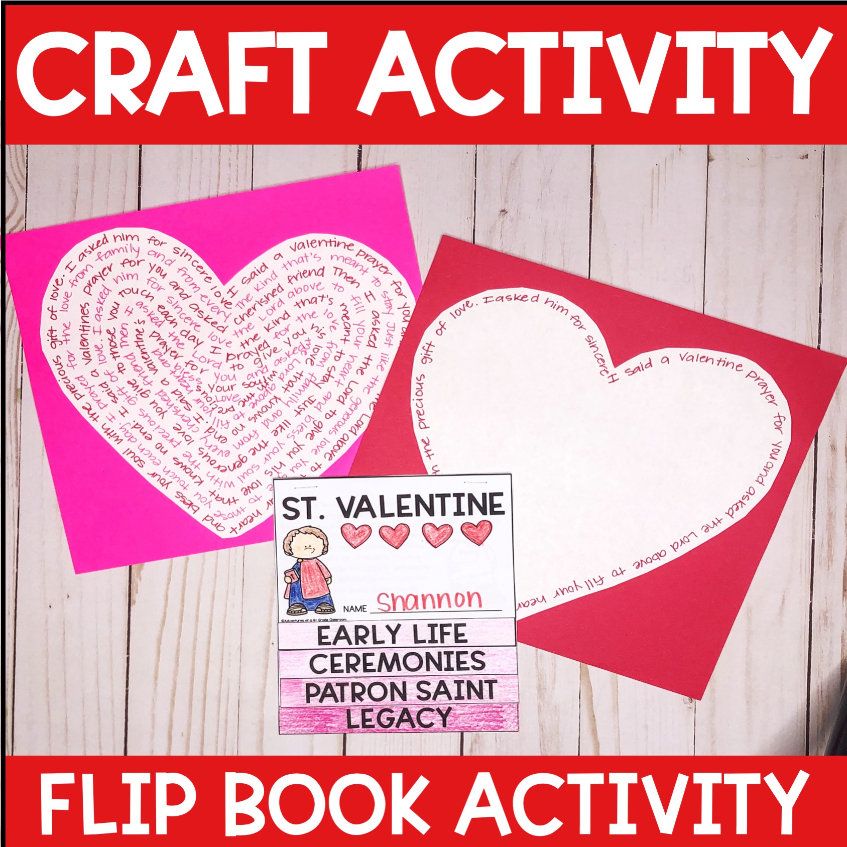 St. Valentine Biography & Activities – Adventures of a 4th Grade Classroom