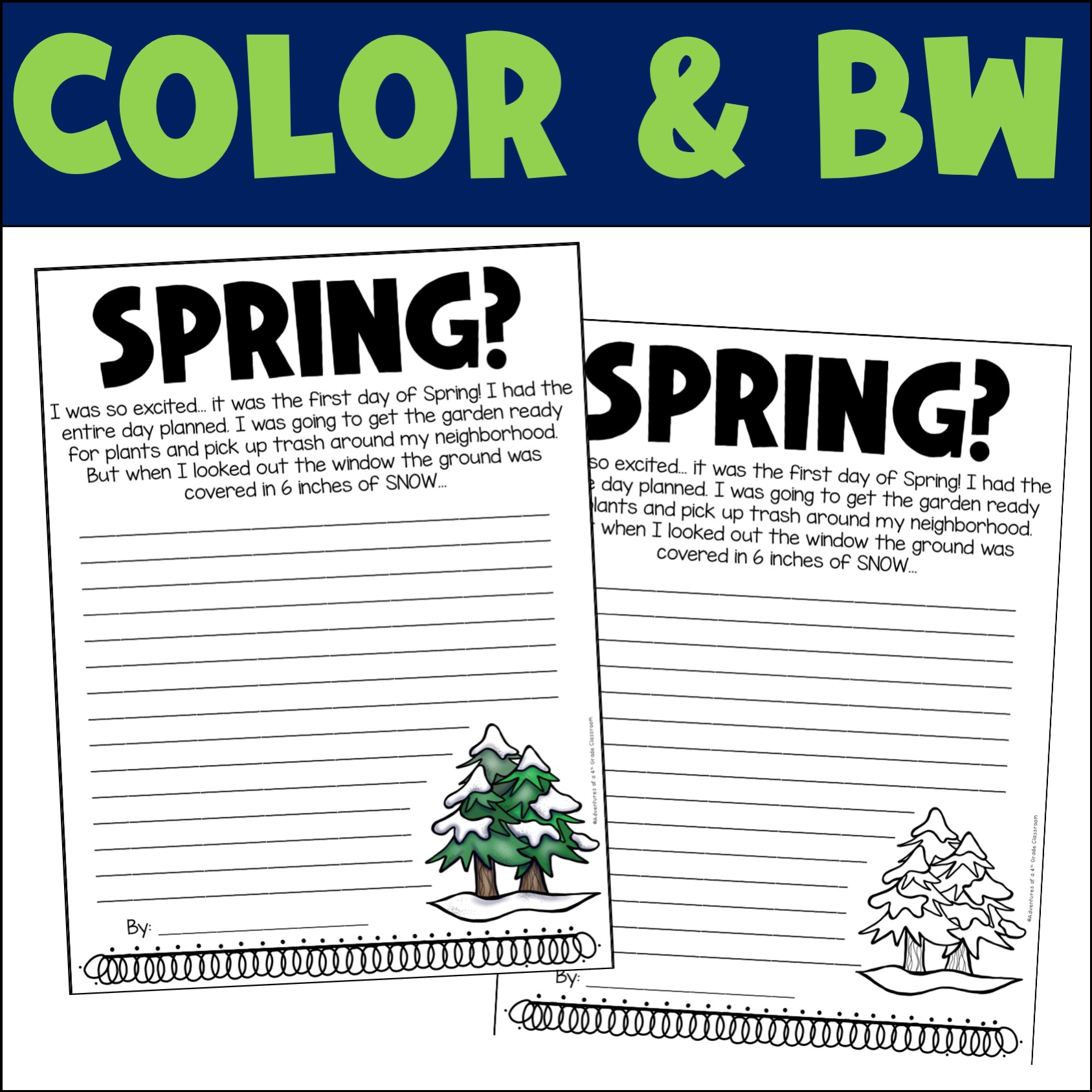 March Writing Prompts – Adventures of a 4th Grade Classroom