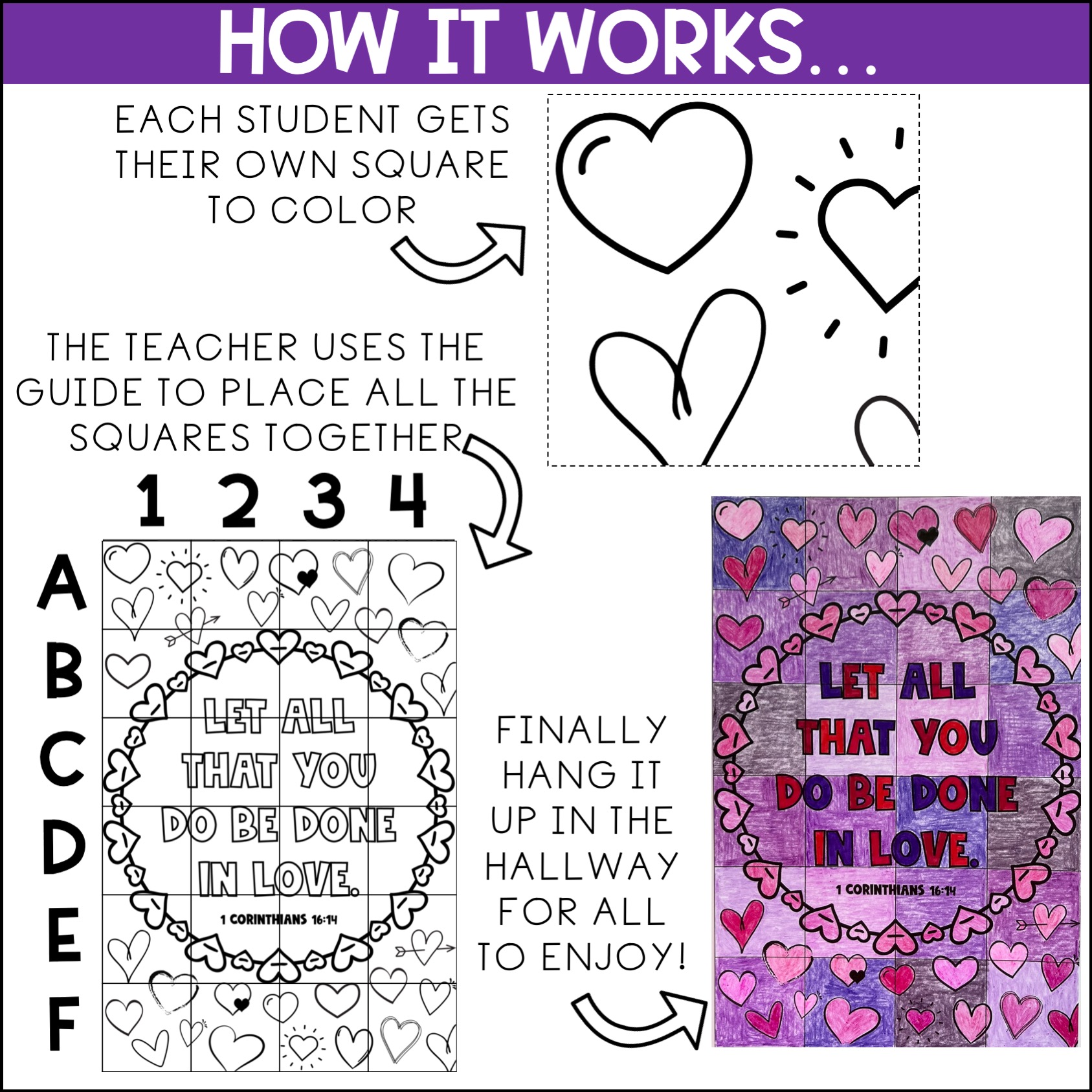 Valentine’s Day Collaborative Poster | Catholic – Adventures of a 4th ...