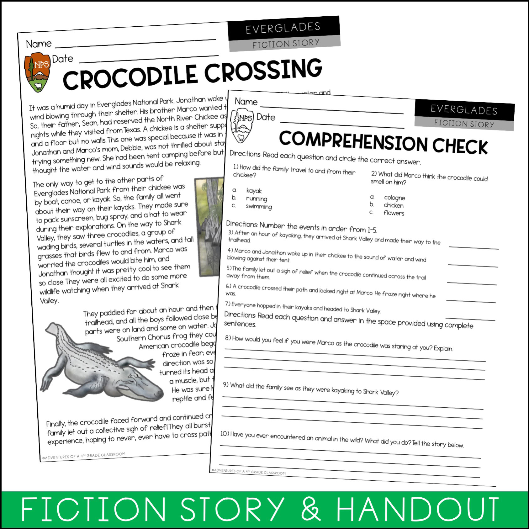 Everglades National Park | Reading Comprehension – Adventures of a 4th ...