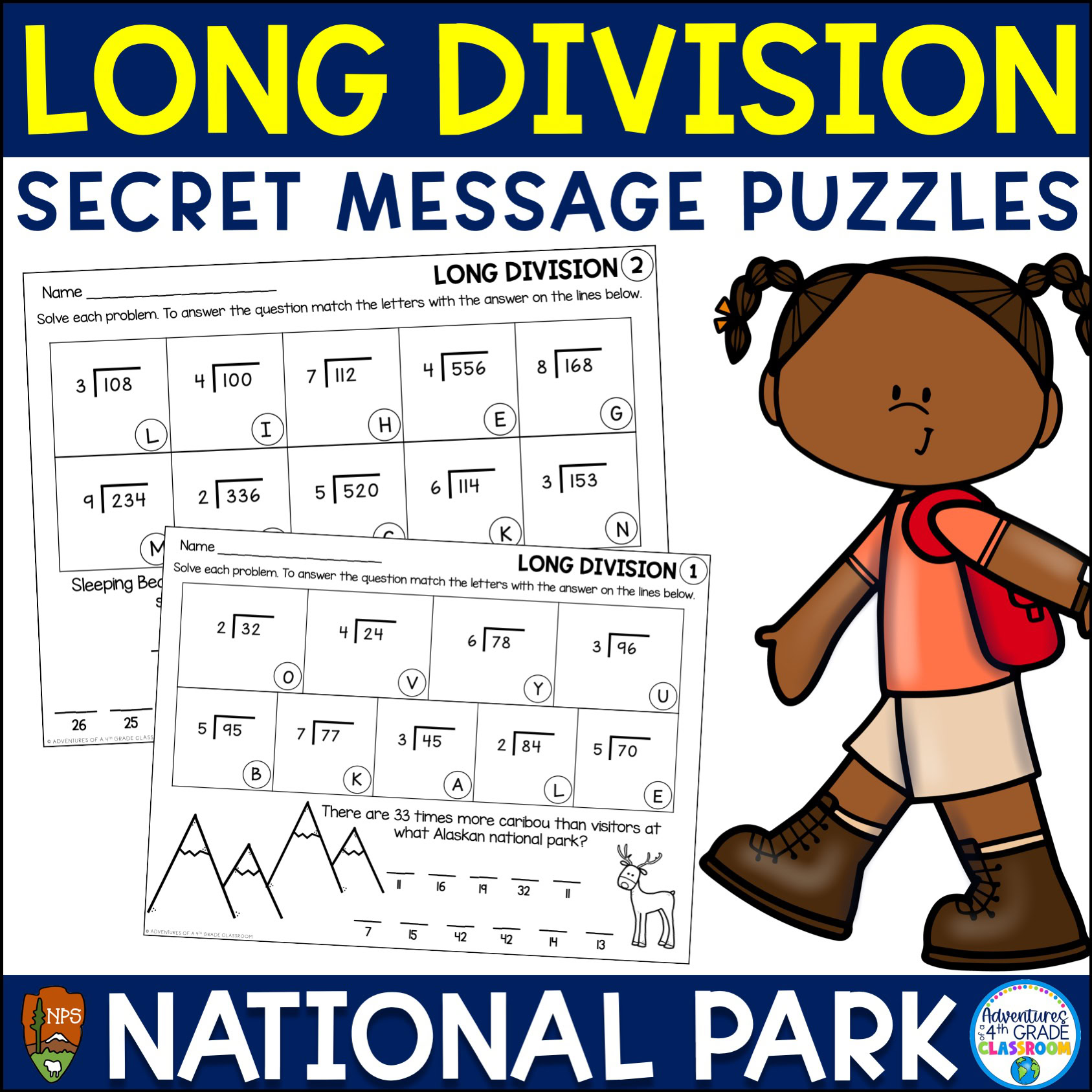 Long Division | Review Puzzles – Adventures of a 4th Grade Classroom