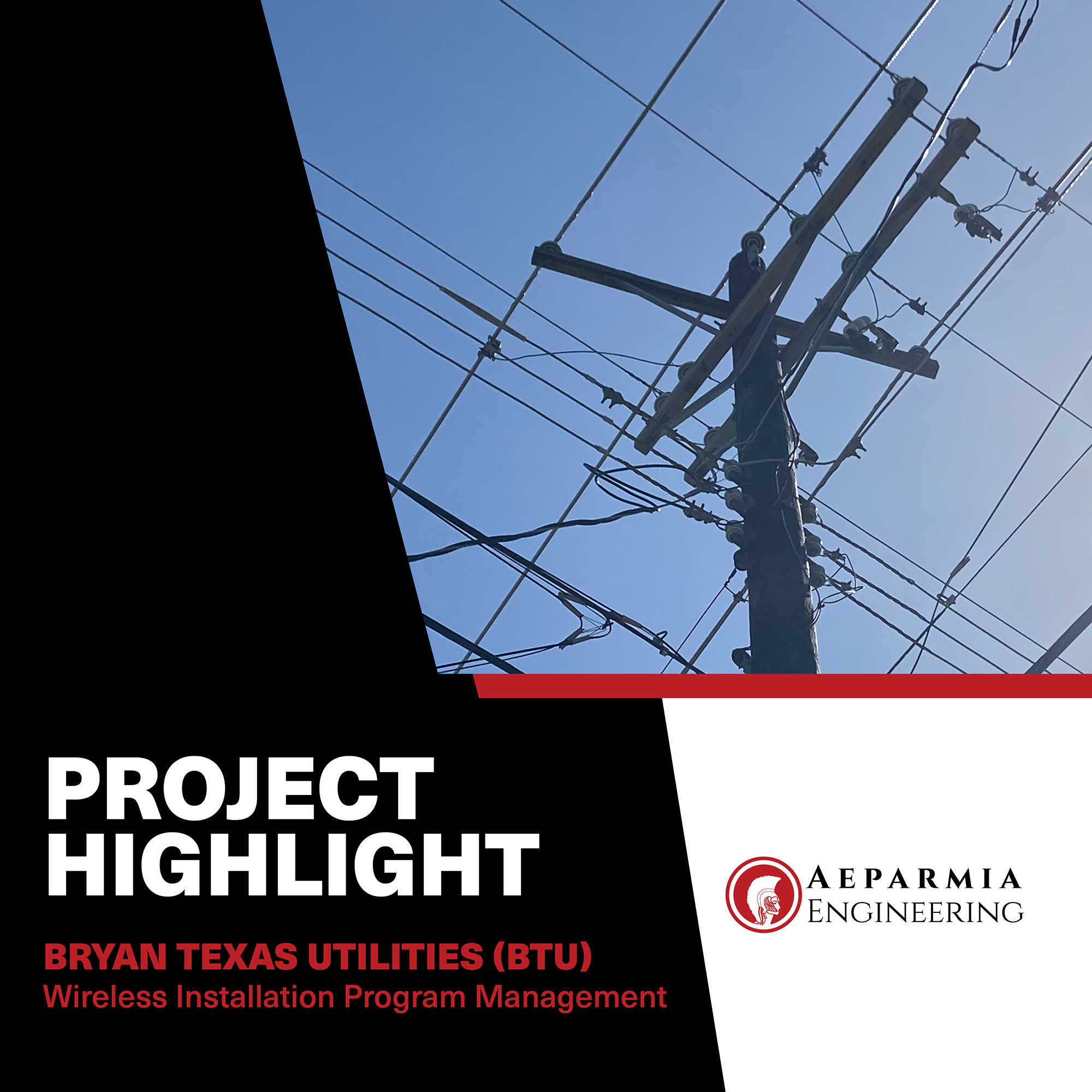 Project Highlight: Bryan Texas Utilities – Aeparmia Engineering