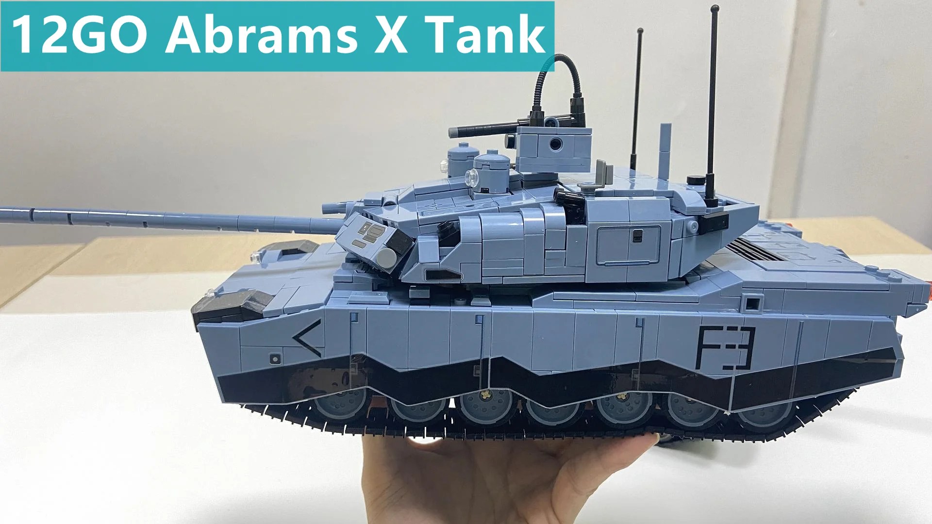 Speed Build Lego Modern Tank Abrams X 12go 96005 Review