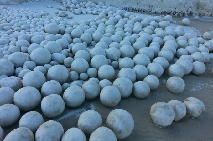 Why do huge ice balls appear on Earth, and where do they come from ...