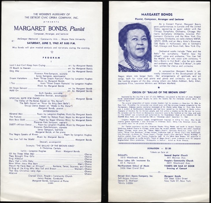 Margaret Bonds Biography – Afrocentric Voices in "Classical" Music