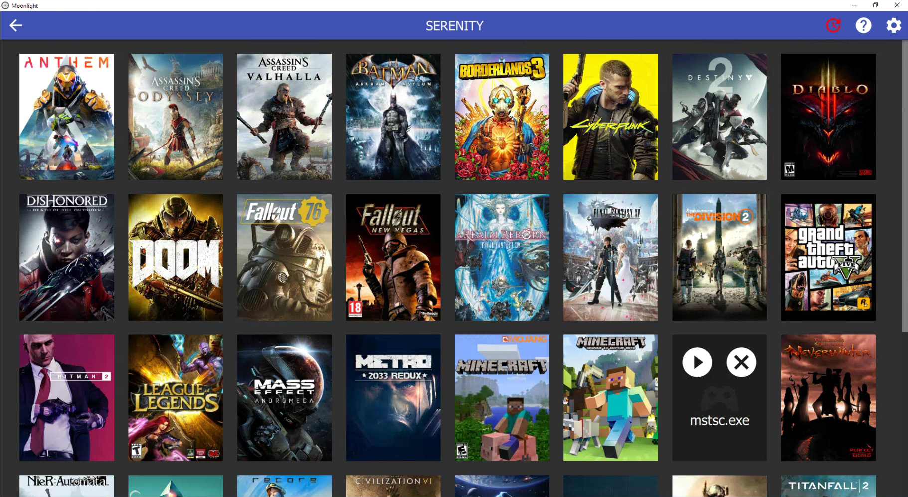 Moonlight Game Streaming - Tales of the Aggronaut