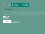 Agniv Ghosh Software Developer