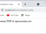 Tutorial Php 1 Pengenalan Php Agussuratna Net